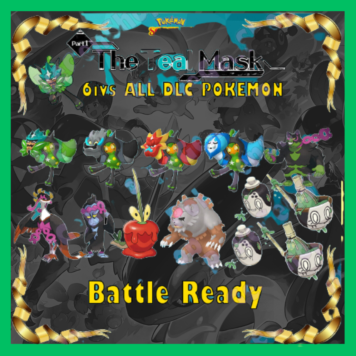 Bundle DLC New Shiny 6IV – Pokemon Scarlet & Violet Tear Mask - Pokemon ...